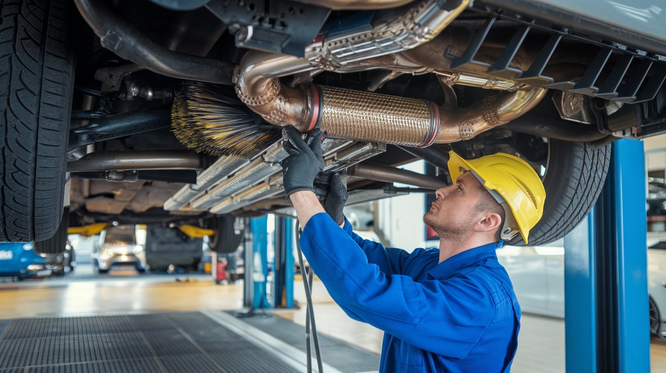 Exhaust Cleaning & Polishing Services in Dubai